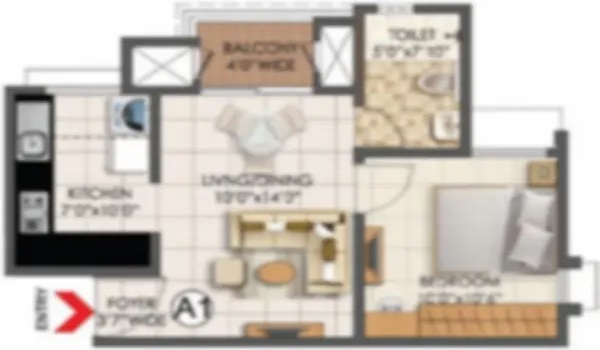 Floor Plan | Birla Ojasvi | 1,2 & 3 BHK Apartments